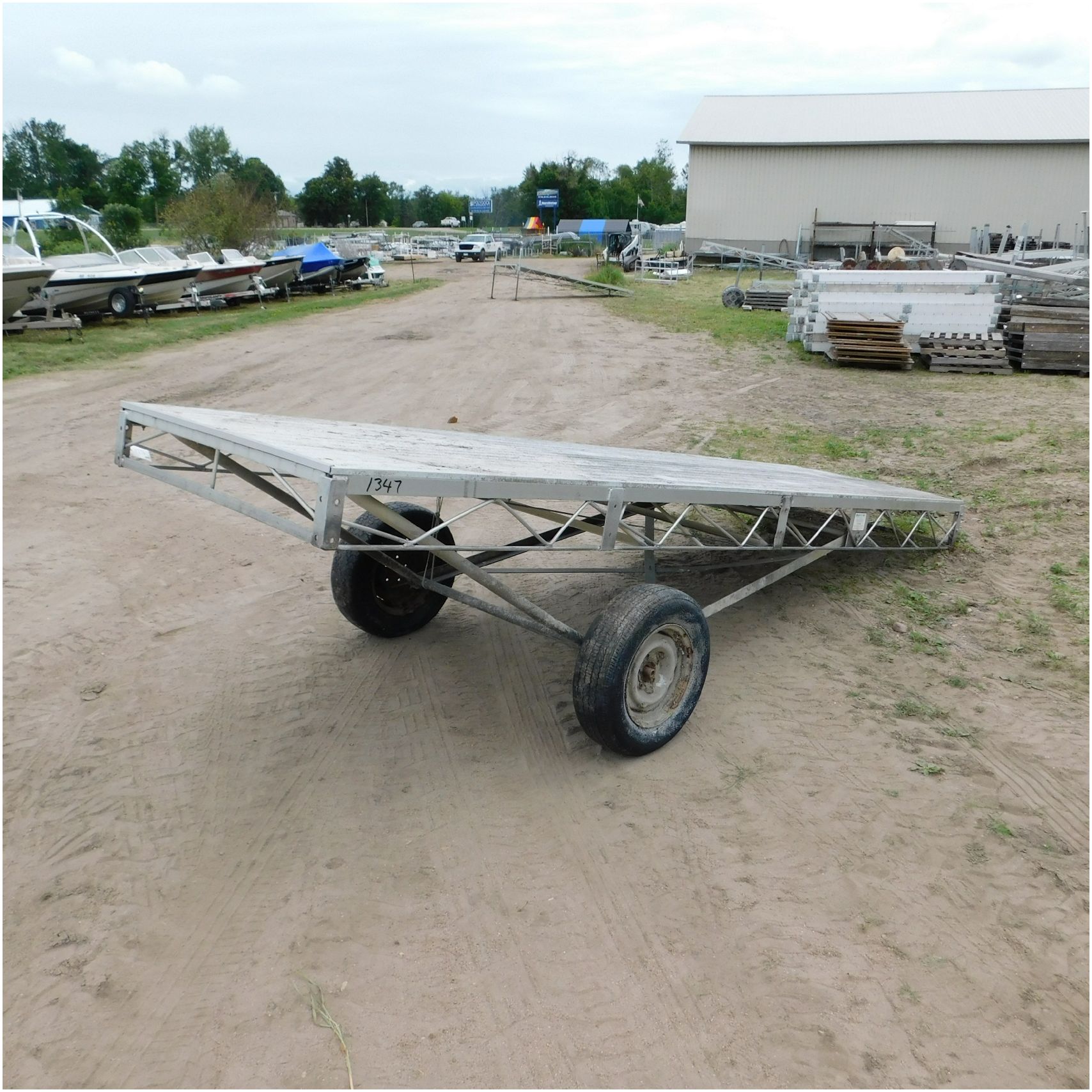 #1776 Hewitt 16′ Section – TS Dock & Lift